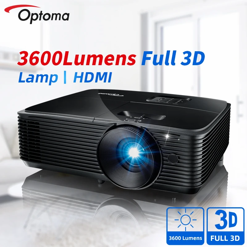 Optoma-DLP-Professional-Projector-Business-Education-Video-Blu-ray-3D ...