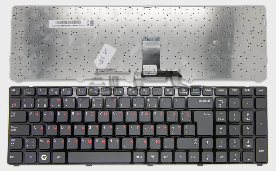 Teclado-para-Samsung-r780-Ru-piezas-de-repuesto-para-ordenador-port-til ...