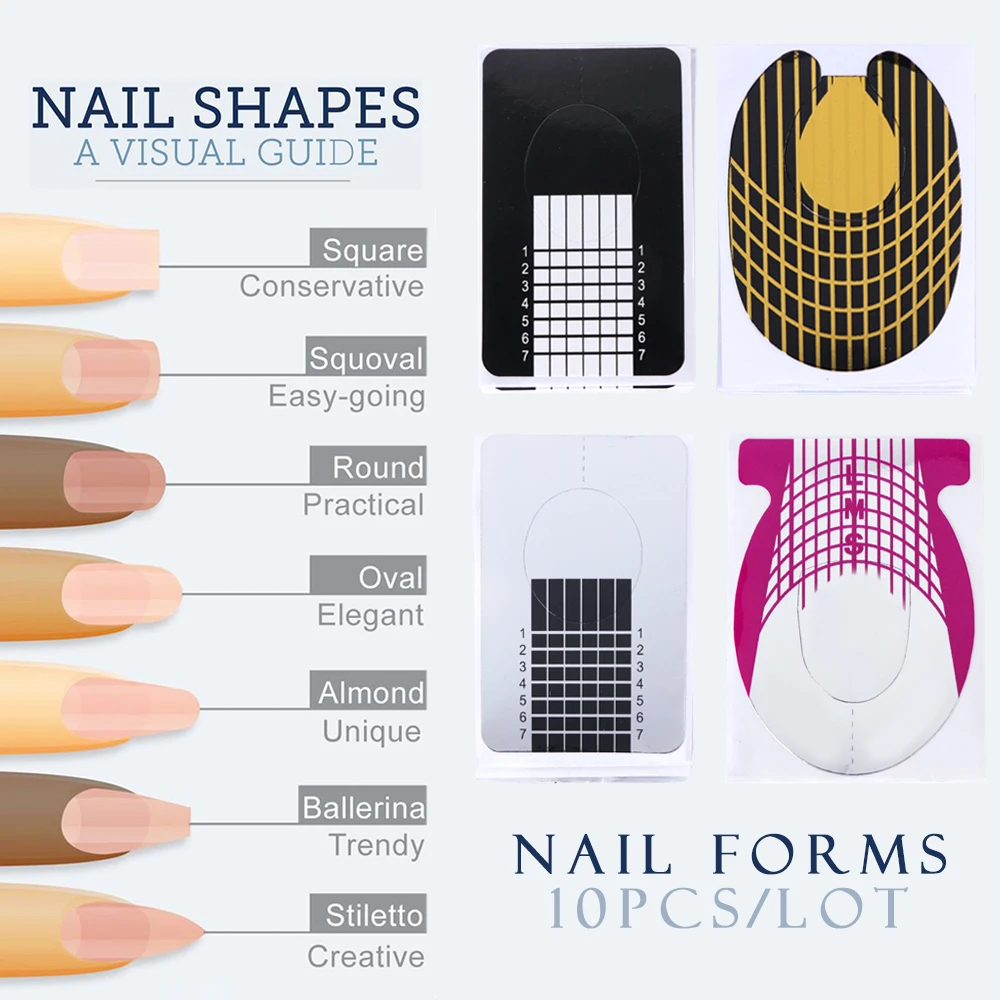 Cursed with the worst nail shape :( wanted birthday extensions and the ...