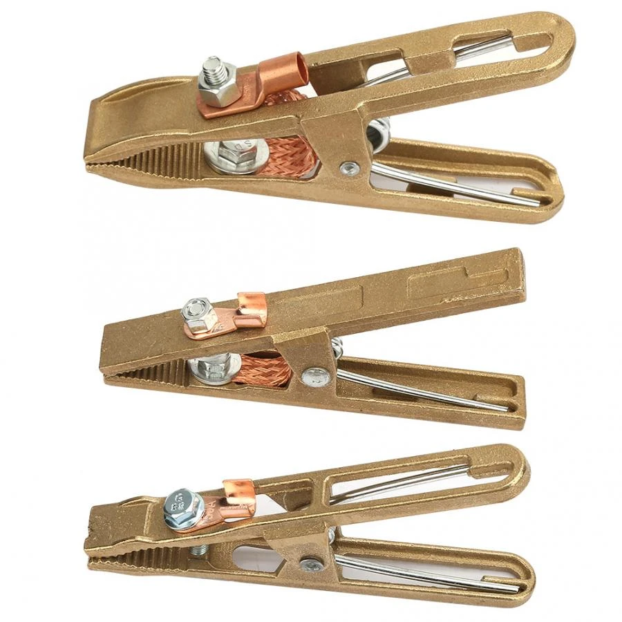 Baluue Welding Ground Clamp 260A A-Shape Ground Welding Earth Clamp ...