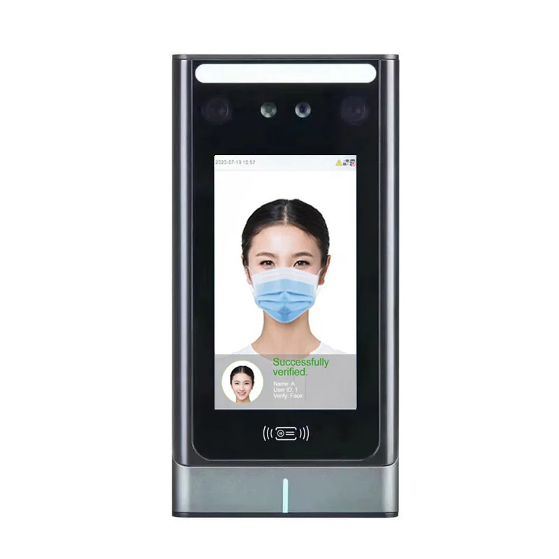 Visible Light Dynamic Face Facial Recognition Time Attendance And Access Control Original Zk