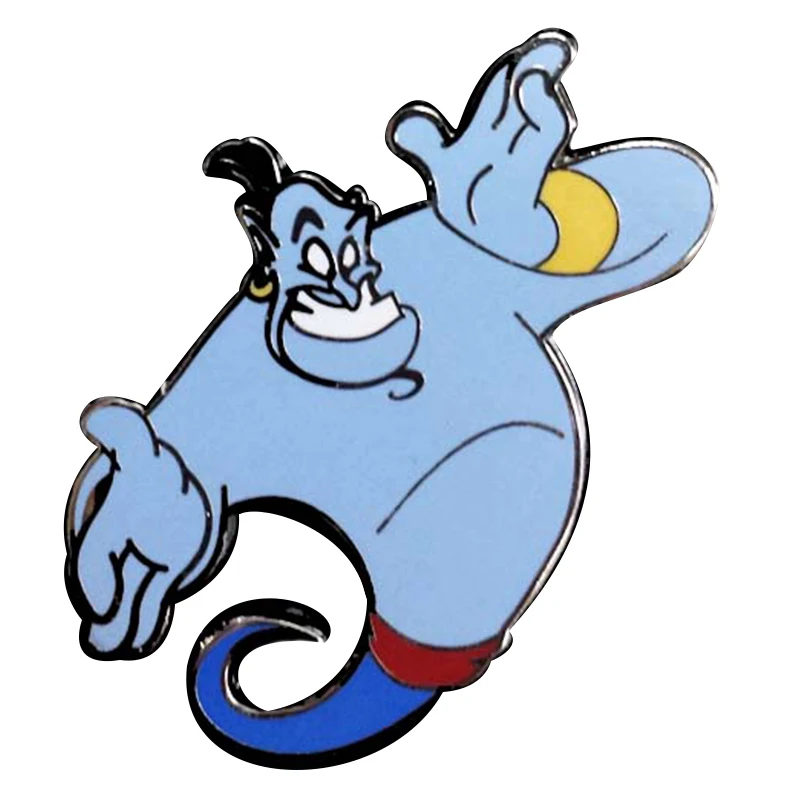 Aladdin Genie Enamel Pin That's there wishes, to be exact Brooch ...