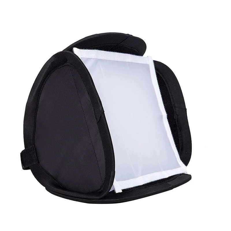 23*23 ซม.แฟลช Softbox Diffuser แบบพกพา Diffuser Softbox ถ่ายภาพอุปกรณ์ ...