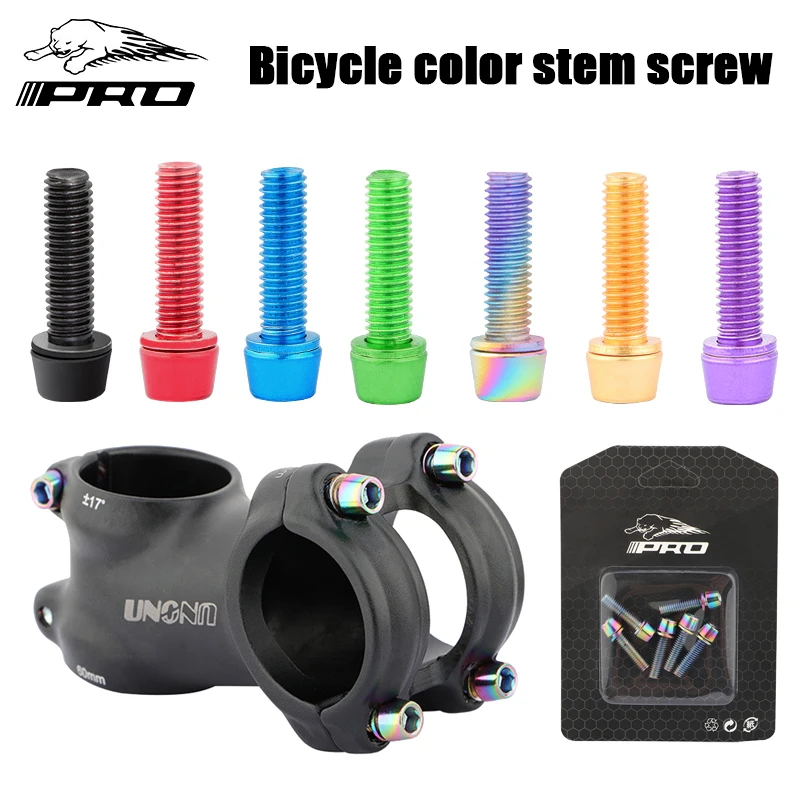 IIIPRO Mountain Bike Stem Screw MTB Titanium Screws Bolts for Bicycle ...