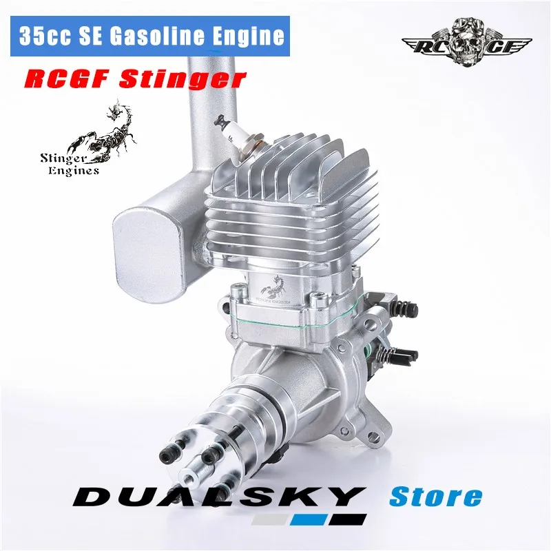RCGF STINGER 35CC SE 2 Stroke Rc Model Engines Gasoline Engines Rc Aircraft Rc Airplane Two ...