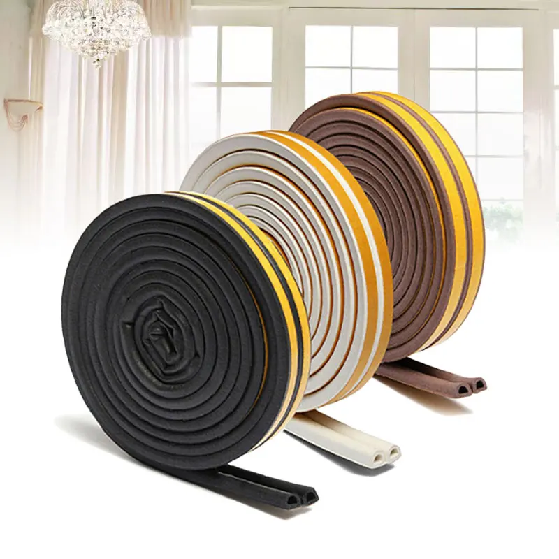 Mastic,Ruban d'étanchéité de porte en caoutchouc, 1m, coupe-vent ...