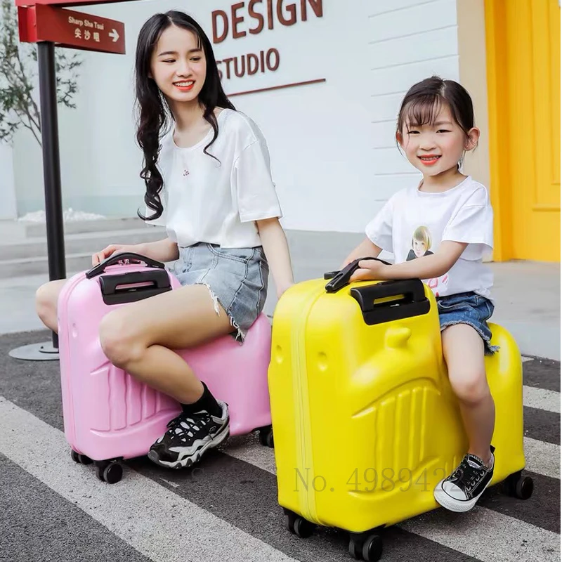 Kids Trolley Luggage Bag Travel Suitcase Children Rolling Luggage ...