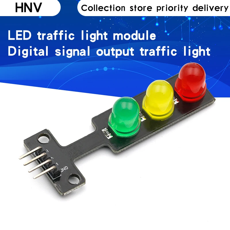 10PCS LED traffic lights light emitting module / digital signal output ...