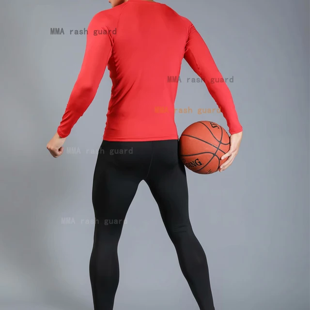 Brand Men’s Sportswear Track and Field Training Thermal Underwear Set ...