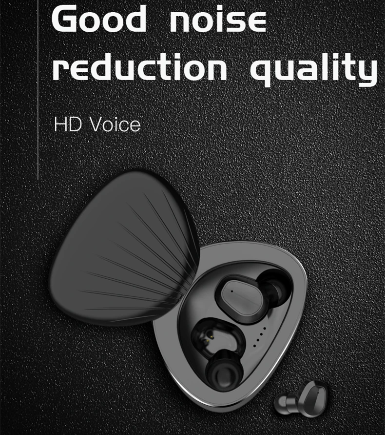 Earphones Hd Voice Bluetooth 5.0 Wireless Earphone 6d Sound Headphones ...