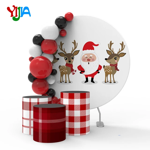 Hot Sales Round Tension Fabric 1.5m Dia Pillow Backdrop Stand With ...