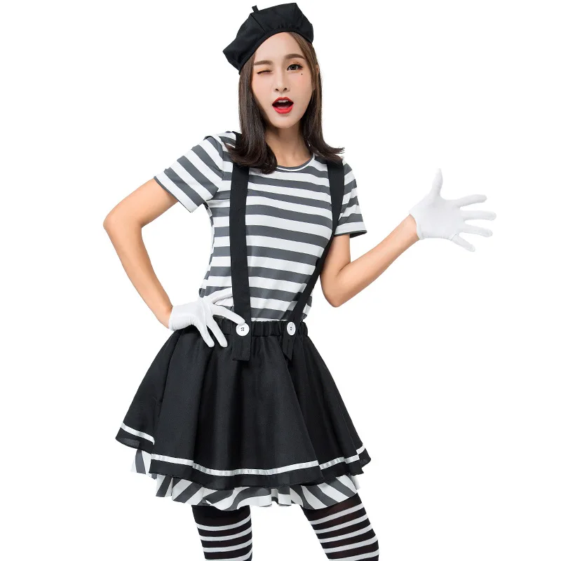 Female Mime Costume
