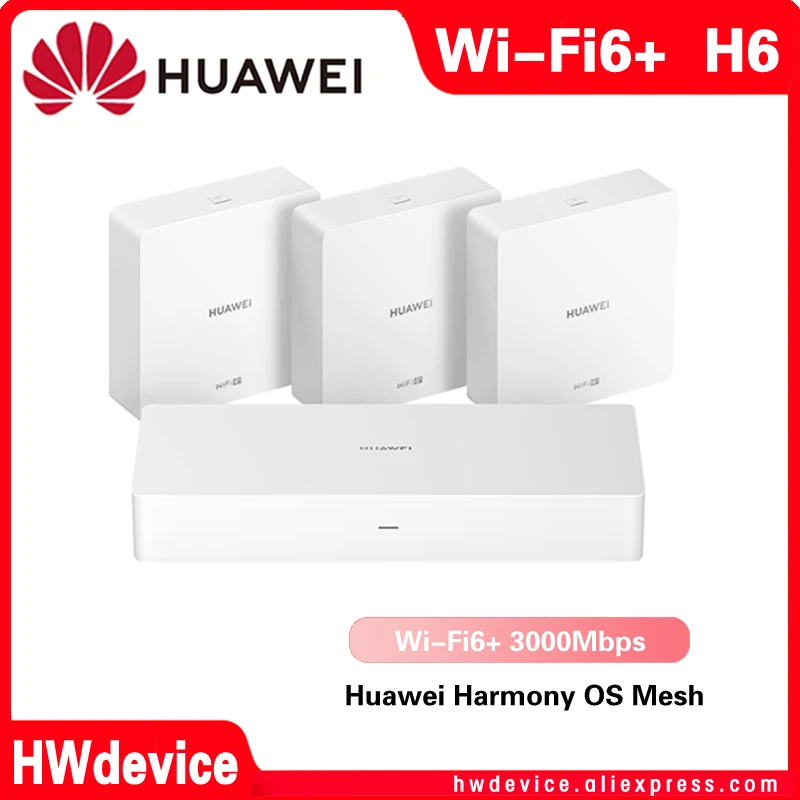 New Huawei Router H6 Harmonyos Mesh Wifi Gigabit Router H6 Pro Wi-fi 6+ 3000 Mbps Full Coverage ...