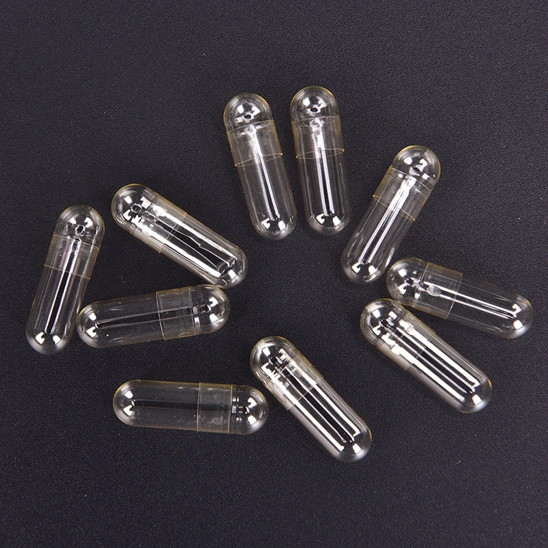 1000Pcs-Transparent-Empty-Gelatin-Capsules-Pill-Caps-Clear-Halal ...