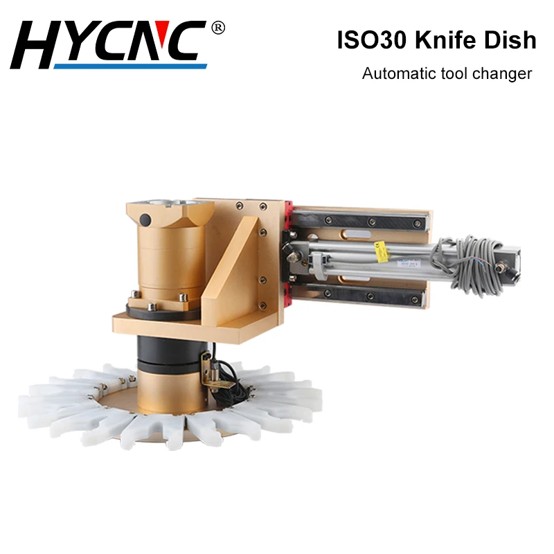 CNC Tool Magazine ISO30 BT30 Automatic Tool Change Rotary Milling ...