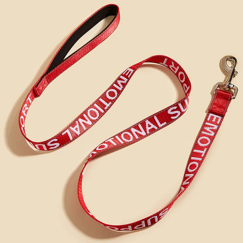Emotional-Support-Animal-Leash-Service-Dog-Leash-Embroidery-Dog-Lead ...