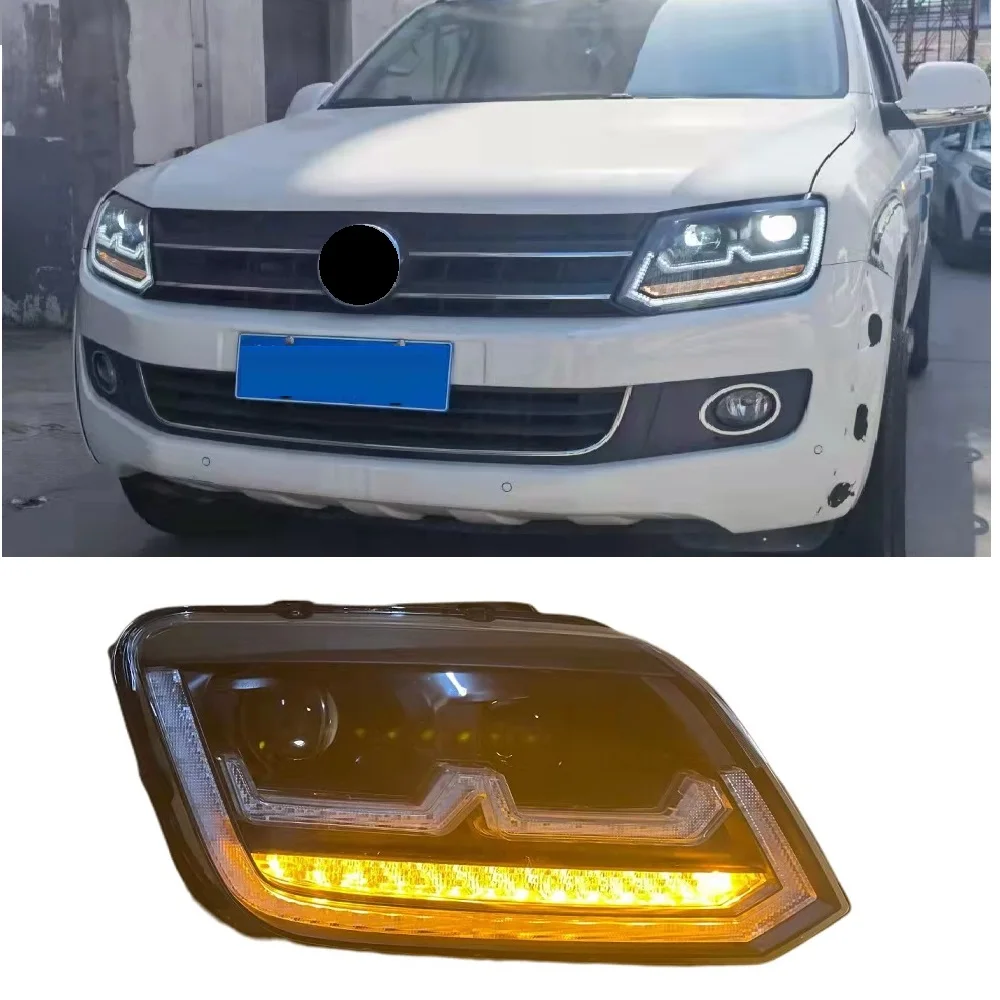 Vehicle-Led-Head-Lights-Fit-For-Vw-Amarok-V6-2008-2009-2010-2012-2013 ...