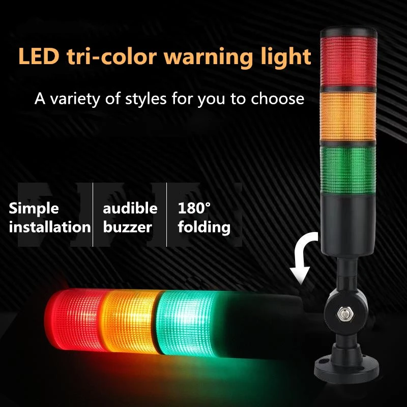 Industrial Multilayer Stack Light Led Signal Tower Alarm Caution Light ...