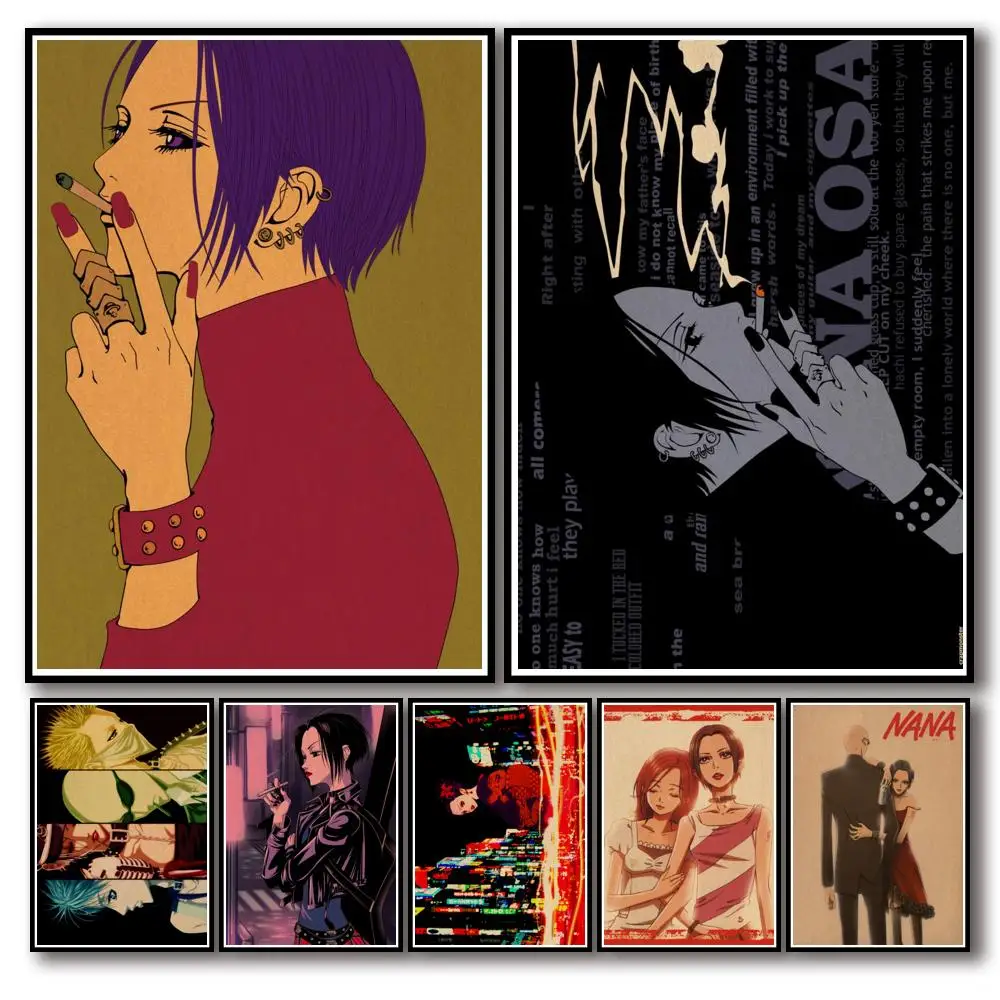 Anime Poster Paper Nana | Aesthetic Poster Nana | Nana Osaki Decoration ...
