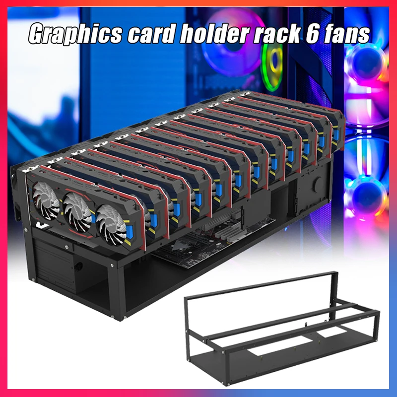 GPU-Mining-Rig-Steel-Opening-Air-Frame-Mining-Mining-Frame-Rig-Case-Up ...