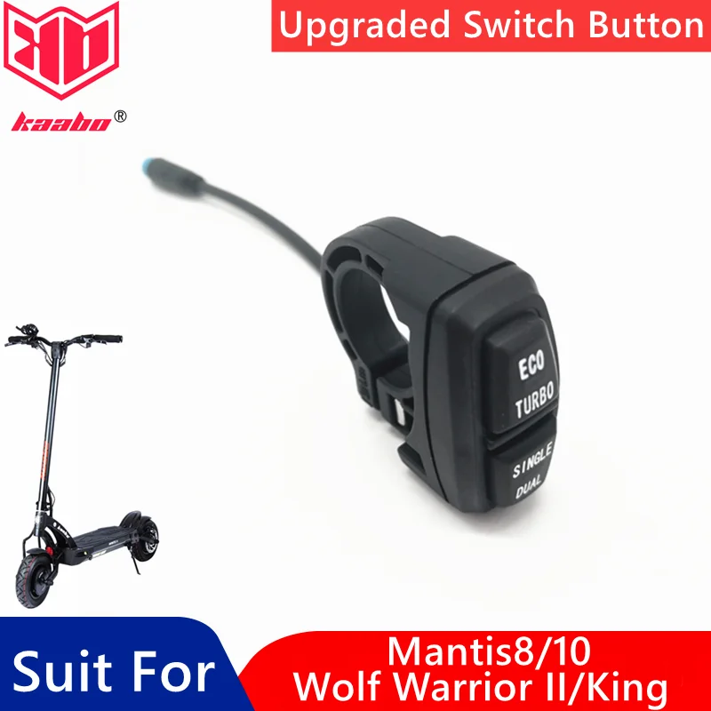 Original Kaabo Upgraded Mode Switch Button Mantis8/10 Wolf Warrior II ...