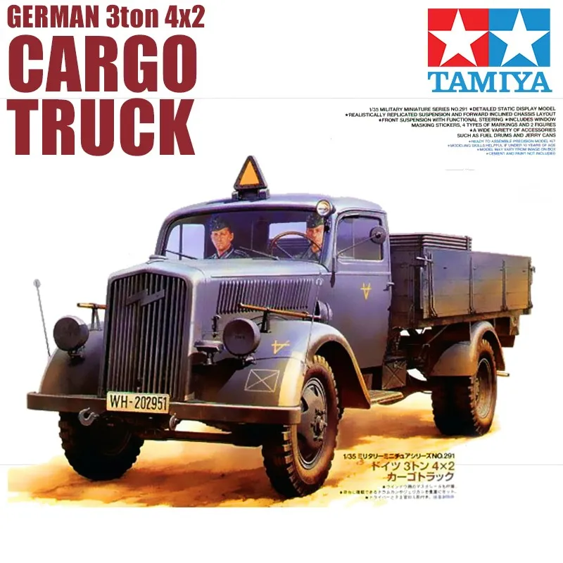 Tamiya-35291-1-35-Scale-German-3ton-4X2-Cargo-Truck-Assembly-Model ...