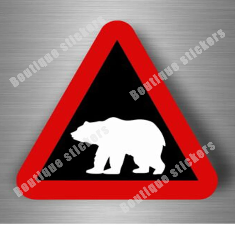 Polar Bear Crossing Sign