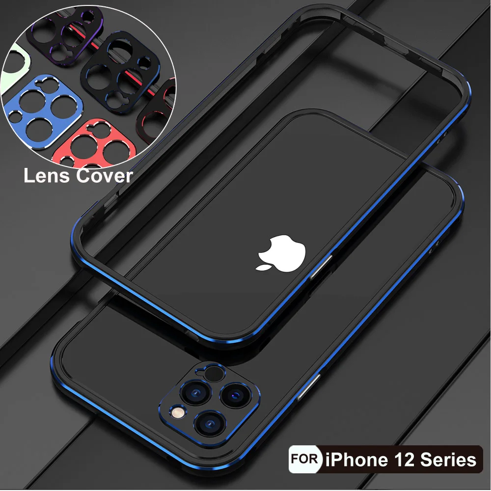 Funda protectora de aluminio para iphone 12 pro max, carcasa original ...