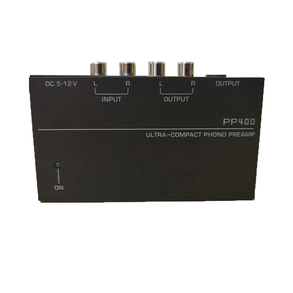 Ultra-Compact Phono Preamp Preamplifier With RCA 1/4Inch TRS Interfaces ...