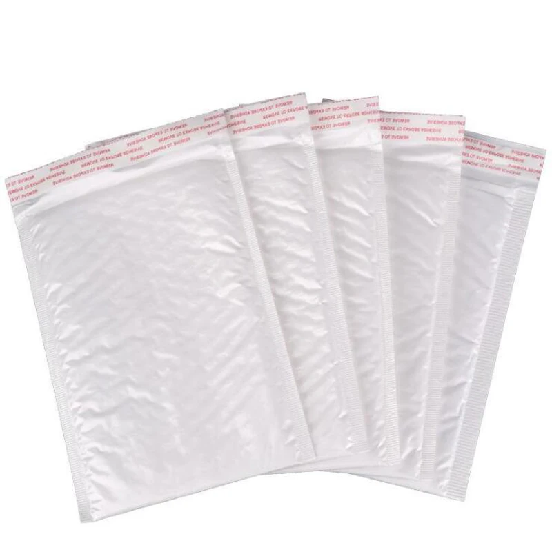 50 pcs/lot 15x18+4cm/20x30+4cm Self Sealing padded Mailing Bag Usable ...