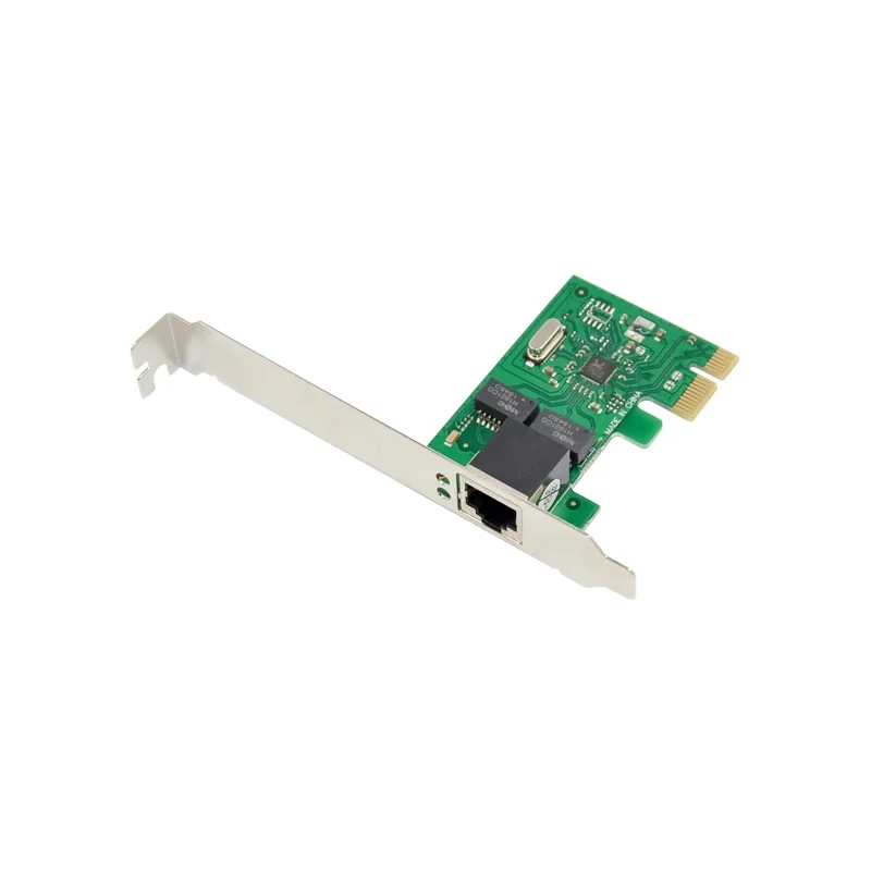 1 RJ45 Port PCIe X1 Single Port Gigabit 1000M Wired Ethernet Network ...