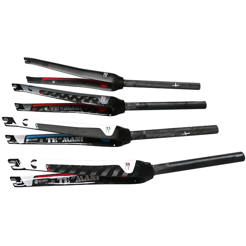 TEMANI-garpu-sepeda-serat-karbon-penuh-garpu-depan-sepeda-balap-700C-3K ...