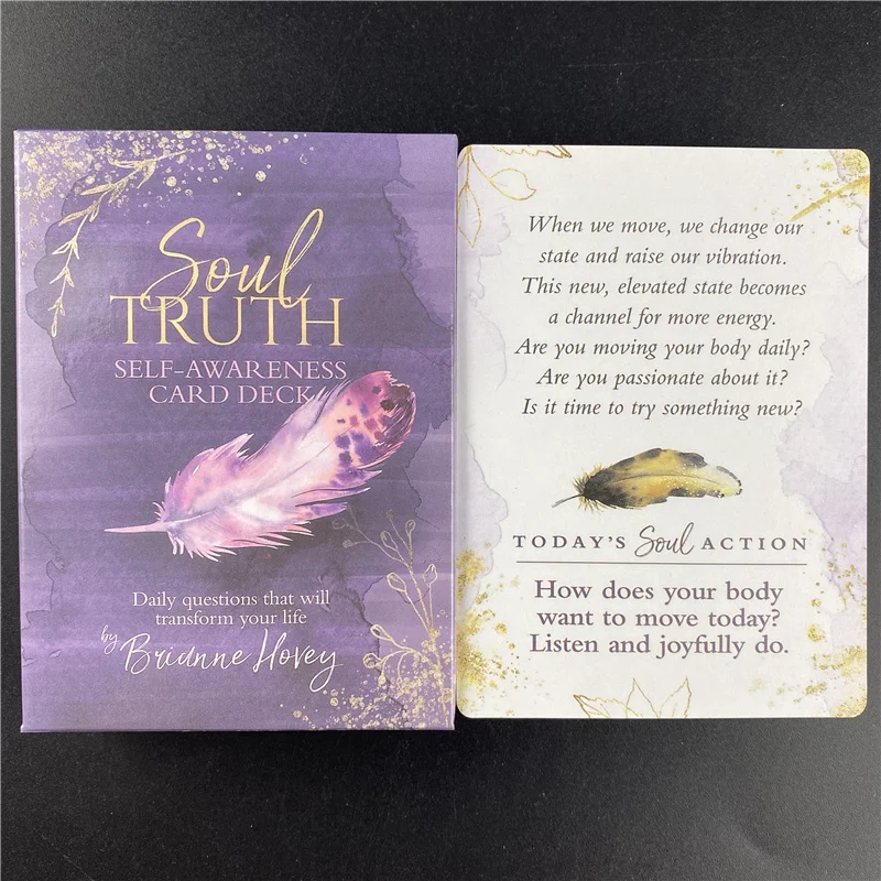 Soul Truth Self-Awareness Card Deck Daily Questions That Will Transform ...