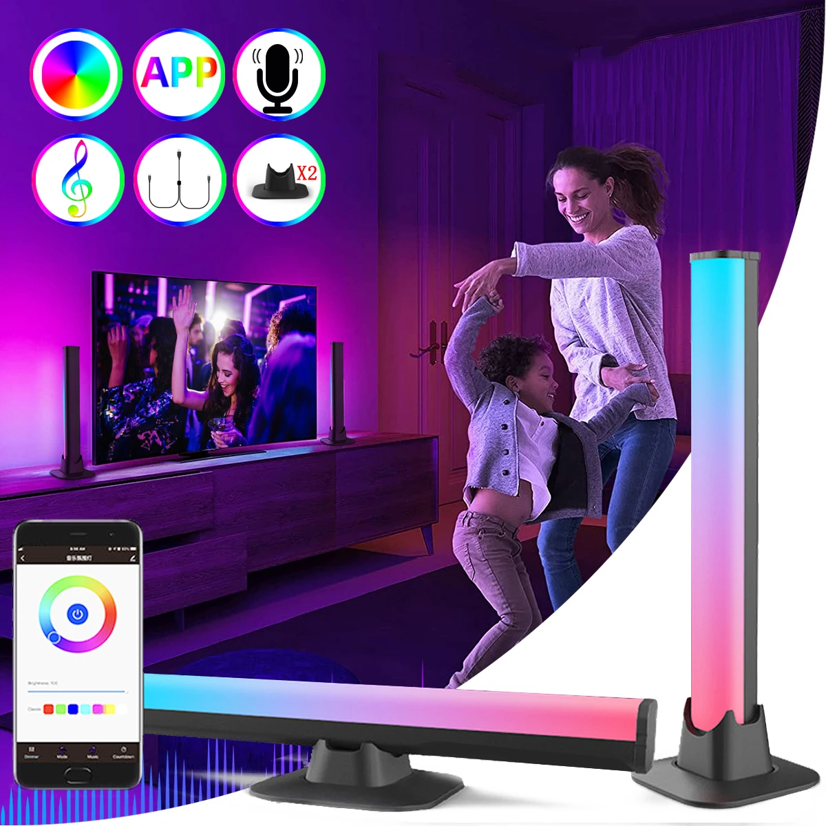 Desktop-LED-Night-Lamp-Sound-Control-Pickup-Rhythm-Light-RGB-APP ...