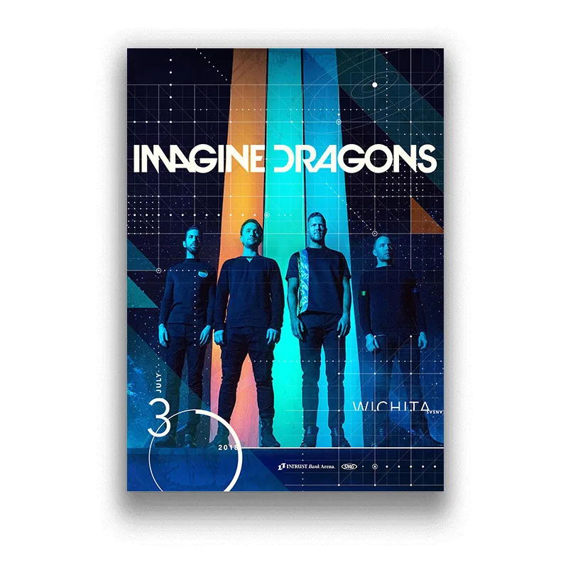 Wall Décor Bad Liar Imagine Dragons Poster Imagine Dragons Origins ...