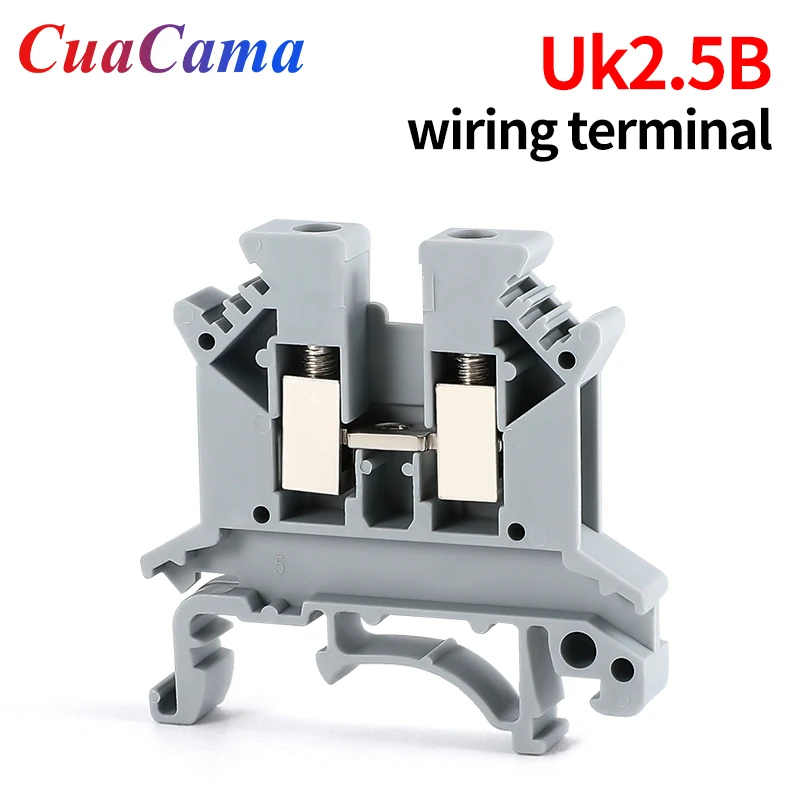 10-Pcs-UK2-5B-Din-Rail-Terminal-Electrical-Conductor-Universal ...