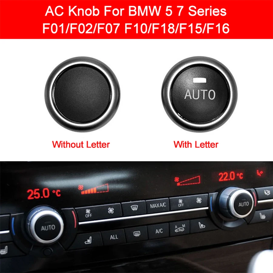 Für BMW F10 F07 F025 Klimaanlage A/C Rotation Klima Control Knob Knopf ...