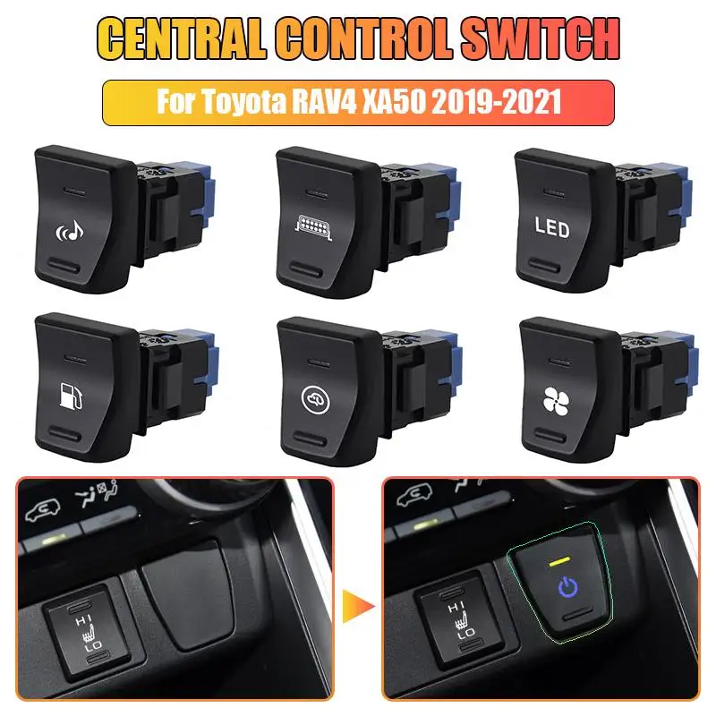 Vehicle Modification Switch For Toyota Rav4 2019 2020 2021 Hollow ...