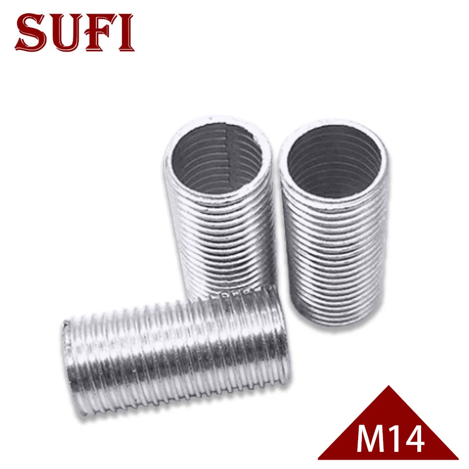 2pcs M14 Tooth Tube 1.0mm Pitch Hollow Core Tooth Tube Threaded Tube ...