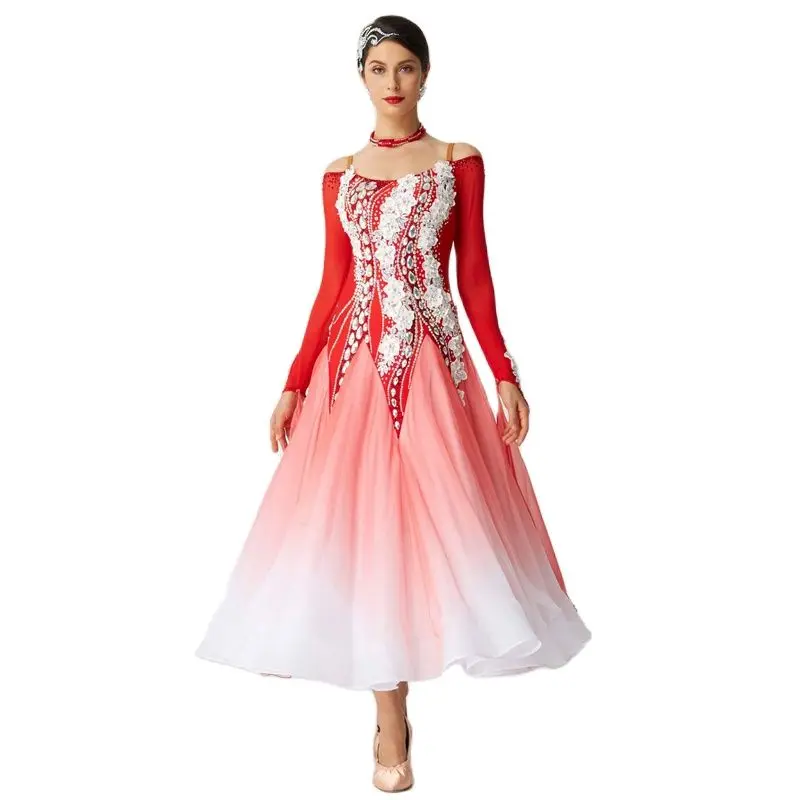 B-2058 Ballroom Dance Dress New National Standard Modern Dance ...