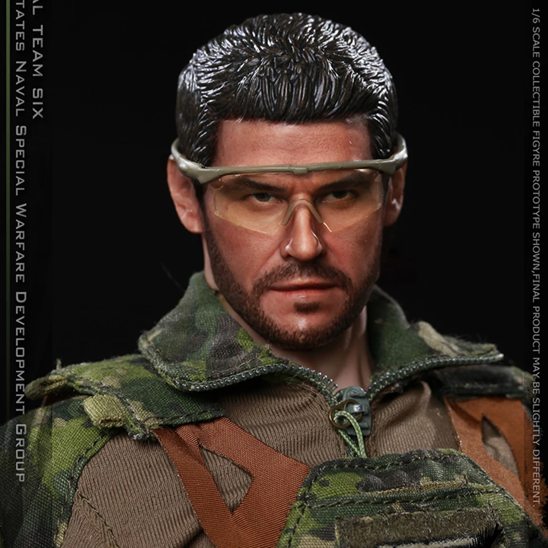 1/6 30cm Soldier Model Realistic Headsculpt DIY Movable Devgru Jungle ...