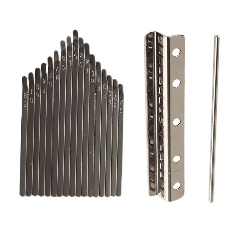 Thumb-Piano-Bridge-Saddle-17-Keys-Set-Kit-for-Kalimba-DIY-Replacement ...