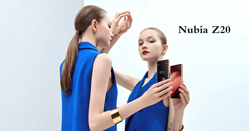 Глобальная версия Ori zte Nubia Z20 мобильный телефон 6,4" 8G 128G Snapdragon 855 plus 27W QC4.0 ...