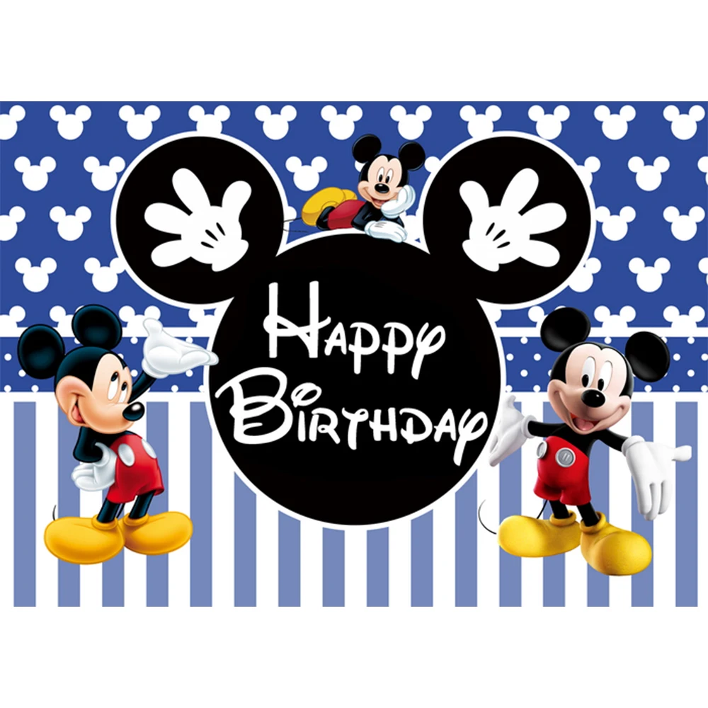 Mickey And Minnie Mouse Birthday Clip Art