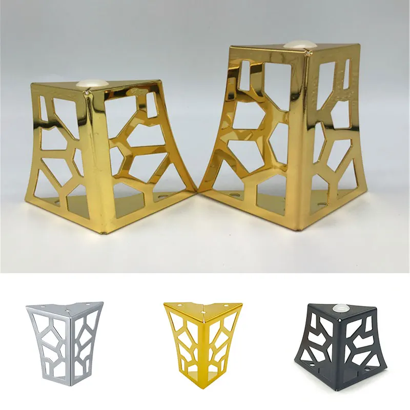 1pcs-Modern-Furniture-Feet-Legs-Gold-Silver-Color-Hollow-Out-Geometric ...
