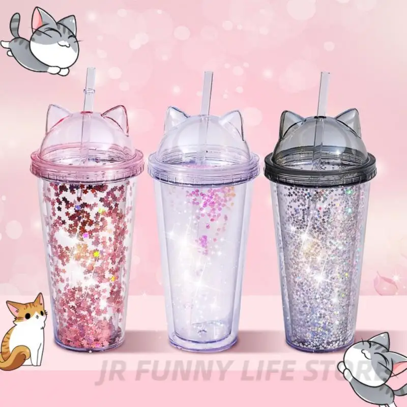 Cat Resusable Cup Drink & Barware Kitchen & Dining etna.com.pe
