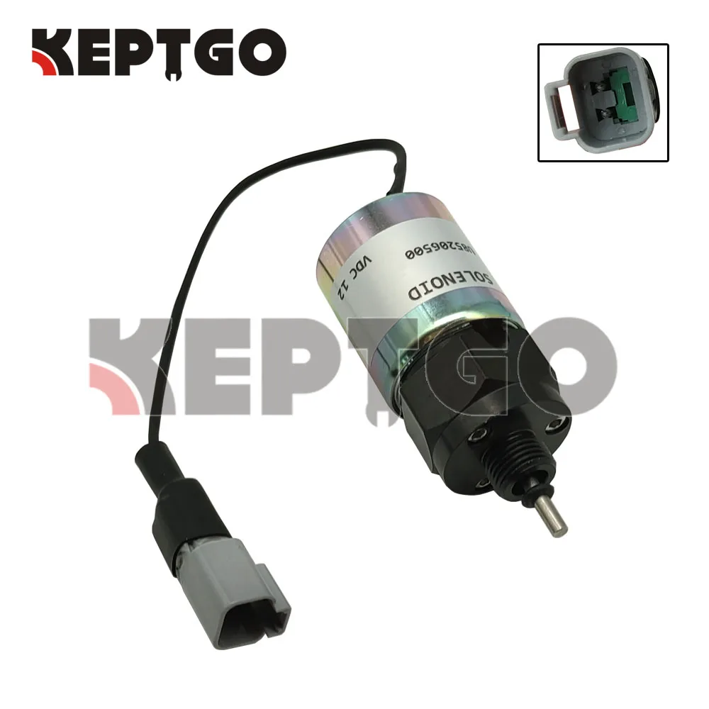 Throttle-solenoid-U85206500-12V-For-Perkins-400-Series-403D-15-404D-22 ...