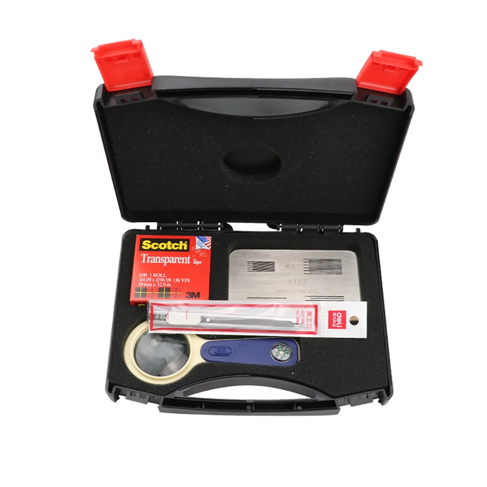 4 In 1 SISI Cross Cut Tester Set Paint Film Adhesion Test Board Coating ...