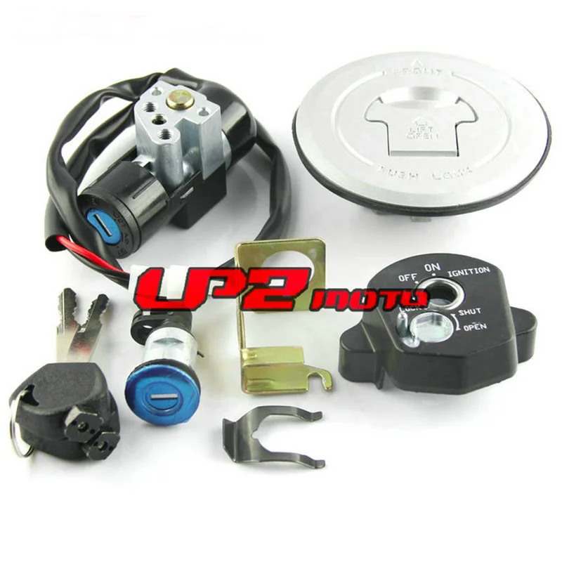 Ignition-Switch-Gas-Cap-Seat-Lock-Keys-Set-Honda-35010-KTY-H50-CBR150R ...