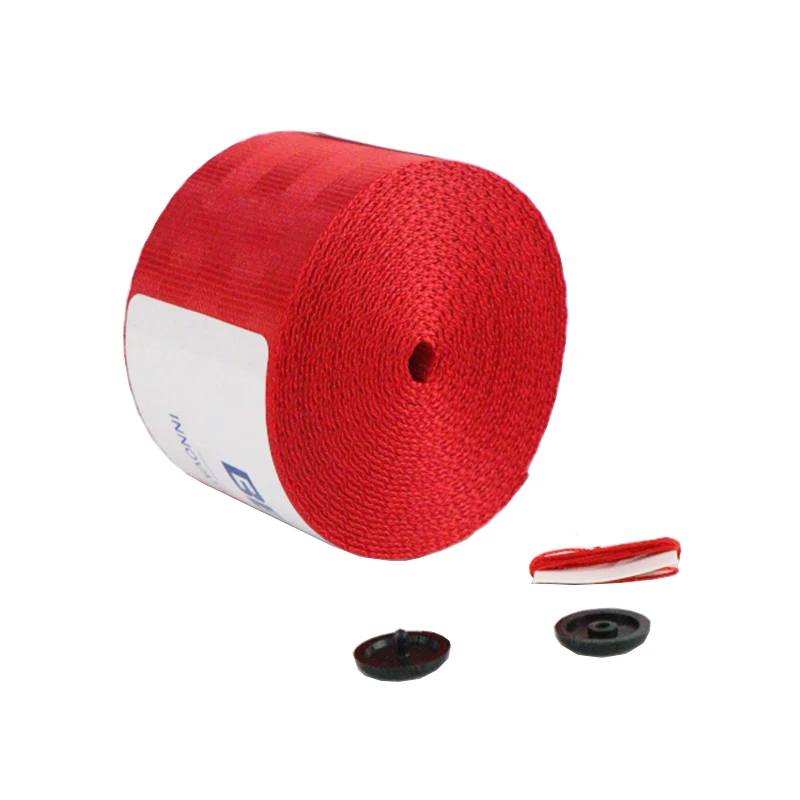 Cintur-n-de-seguridad-rojo-para-coche-correas-gruesas-cinturones-de ...